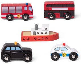 Bigjigs Rail Městská auta