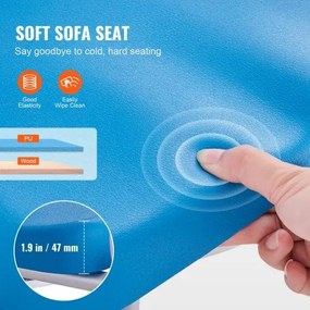 křeslo do sprchy otočné o 360° a otočné ramena Polstrované sedátko 136,1 kg
