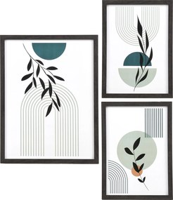 House Nordic Set 3 obrazů ASPEN 4981013