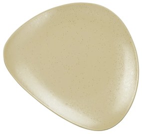 Kameninový talíř 23x27,5 cm CUBA PANNA ASA Selection - krémový