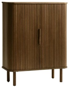 Designová skříňka Parveen 113 cm kouřový dub