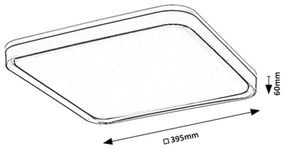 Rabalux 71029 - LED Stropní svítidlo LIATRIS LED/26W/230V 3000K
