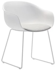 ANDREU WORLD - Židle NEXT SO-0495 s čalouněným sedákem