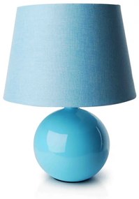 Modrá stolní lampa HTLA8676