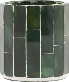 Stojan na čajovou svíčku Amroha 8 cm zelený