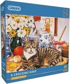 GIBSONS Puzzle Skvělé pečení / 500 dílků / 49x34 cm