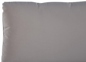 Sametová postel s úložným prostorem 160 x 200 cm světle šedá BATILLY Beliani