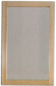 ImportWorld Dřevěné zrcadlo Randall v100 x š60 cm (Barva dřeva: Šedá)