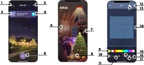 Světelný závěs 400 LED 200×200 cm vícebarevný
