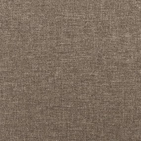 Box spring postel s matrací taupe 140x200 cm textil,  3144081