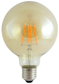 LED žárovka 4W FILAMENT Globe G-95 Gold
