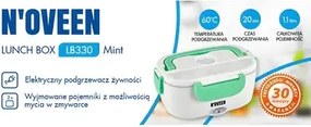 Lunch Box LB330 mátová / Vyhřívaný box na jídlo / kompaktní design