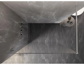 Mexen Lunar sprchová stěna levá 100 x 200 cm, 8mm čiré sklo, chromová, 830-100-000-01-00-L
