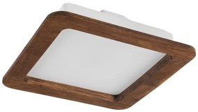 LED Podhledové svítidlo WOODY SPOT LED/17W/230V 3000K třešeň 18,5x18,5 cm