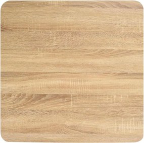 Bistro stolek světle hnědý 60 x 60 cm MDF 286430