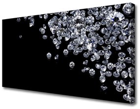 Obraz na plátně Diamanty Umění 120x60 cm