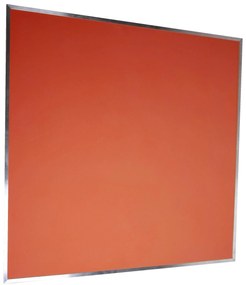 VYLEN Pěnová nástěnka s hliníkovým rámem 100 x 100 cm Barva: 30 Červená