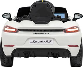 Ramiz Dětské autíčko Porsche Spyder RS 718 MP4, bílé