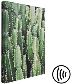 Obraz Kaktusová zahrada (1-dílná) vertikální