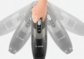 BOSCH BBHF214G šedá / Tyčový vysavač 2v1 / Bezsáčkový / Li-Ion 14,4 V