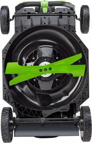 aku sekačka EGO LM2135E-SP - SET (BA4200T + CH5500E)