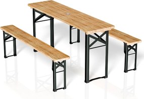 Juskys Skládací pivní set Bichl 170 cm