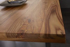 Jídelní stůl THOR SHEESHAM Dekorhome 200x90x77 cm