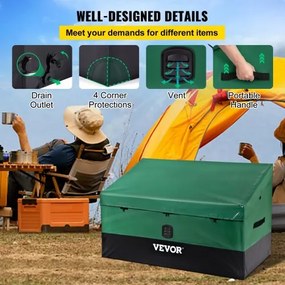 Venkovní úložný box Patio Deck Box 378,5 l voděodolná PE plachta