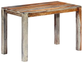 Jídelní stůl šedý 118 x 60 x 76 cm masivní sheeshamové dřevo,  248009 HangarStore.cz
