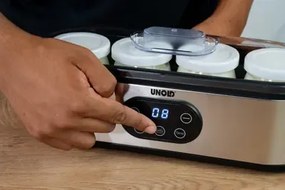 Unold 38726 Jogi černá / Jogurtovač / 120 W / 6 skleniček