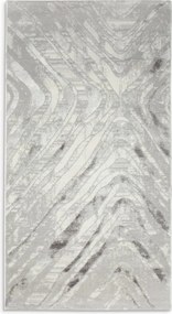 Koberec Monaco4, 80x150 cm, krémový/šedý