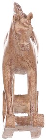 Kůň houpací, dřevěný motiv ALA1336