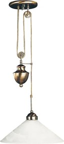 Rabalux - Náhradní sklo MARIAN E27 pr. 39 cm bílá