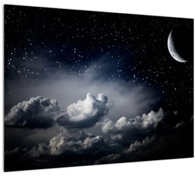 Skleněný obraz - Hvězdná obloha (70x50 cm)