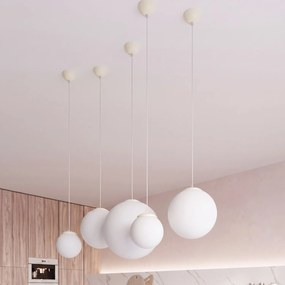 Sollux Lighting Závěsné svítidlo UGO 40 béžové