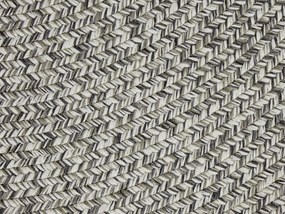 Hanse Home, Kusový koberec Braided 105552 Melange kruh – na ven i na doma, 200x200 (průměr) kruh, béžová, chodba / předsíň