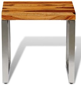 vidaXL Konferenční stolek z masivního sheeshamu