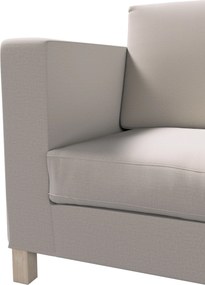 Potah na pohovku IKEA  Karlanda 3-místná nerozkládací, krátký barva béžová látka sametová