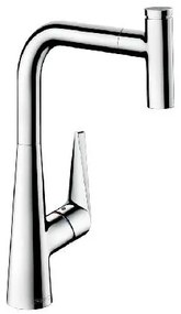 Hansgrohe Talis Select M51 - Dřezová baterie M5115-H300 s výsuvnou sprškou, sBOX, chrom 73853000