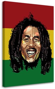 Gario Obraz na plátně Bob Marley Jamajka - Nikita Abakumov Rozměry: 40 x 60 cm