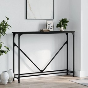 vidaXL Konzolový stolek 102 x 22,5 x 75 cm kompozitní dřevo [834133] Barva: šedá sonoma