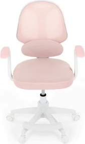 Dětská otočná židle růžová KA-W8008 PINK