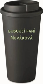 Personalizovaný cestovní termohrnek - budoucí paní