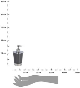 Dávkovač na mýdlo CUESTA 280 ml šedý