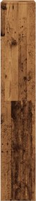 Dělicí stěna old wood 100 x 33 x 187,5 cm kompozitní dřevo 3309508