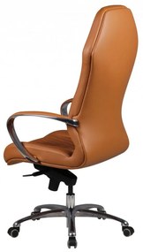 Bruxxi Kancelářská židle Liner, 136 cm, koňaková