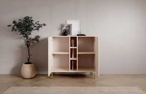 ADRK Furniture Komoda 2D 3P Tili CHES-TIL-2D-2P-BS