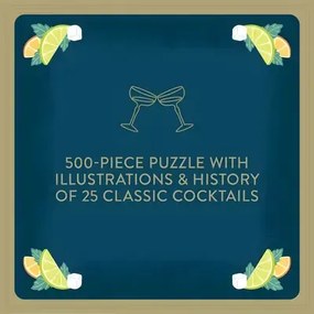 RIDLEY'S GAMES Puzzle Pro milovníky koktejlů / 500 dílků