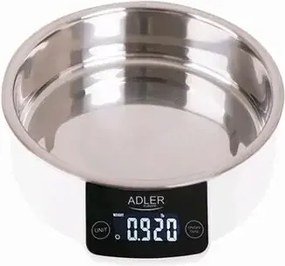Adler AD 3166 / Kuchyňská váha / miska 900 ml / funkce TARE / průměr 1