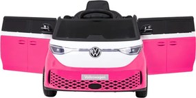 Elektrické autíčko Volkswagen ID BUZZ růžové